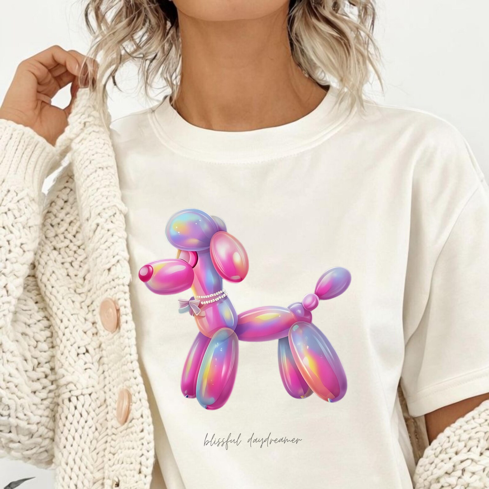 Pink Poodle, Preppy Png, Balloon Dog, Girly Png, Aesthetic Png, Girly ...