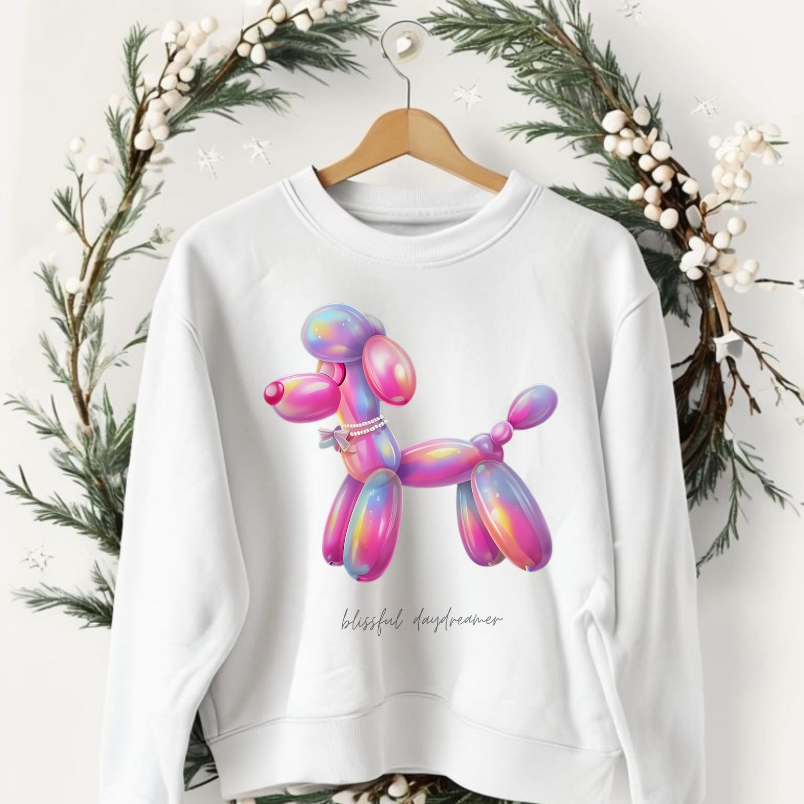 Pink Poodle, Preppy Png, Balloon Dog, Girly Png, Aesthetic Png, Girly ...