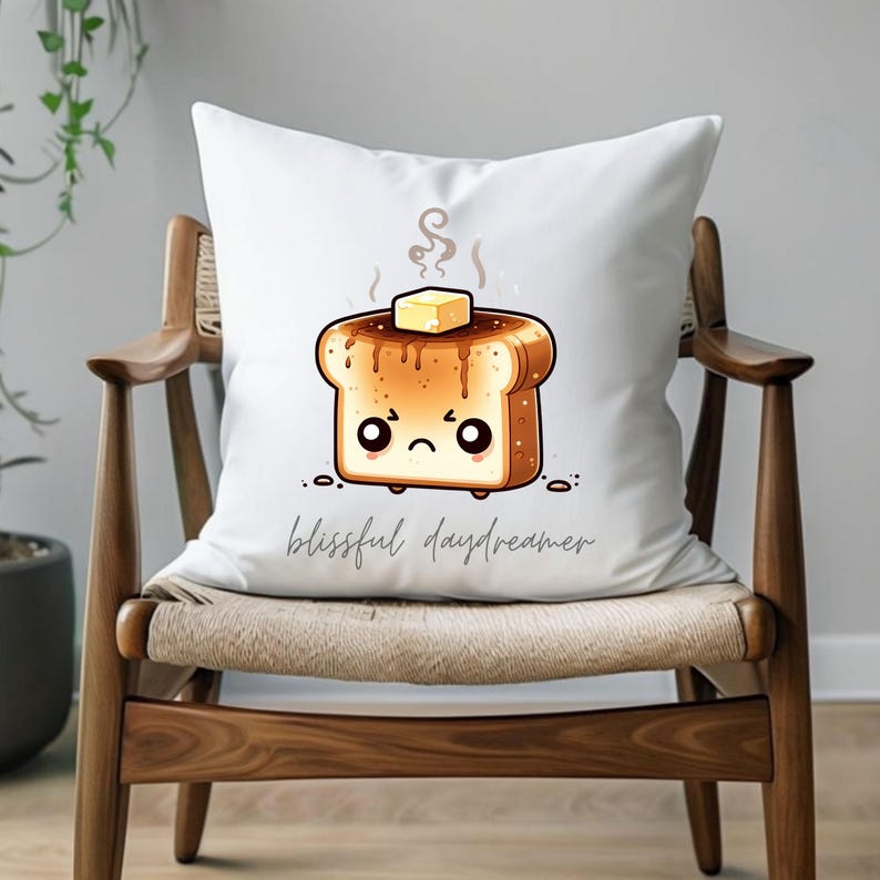 Kawaii Grumpy Toast PNG, Funny Png, Grumpy Png, Chibi Style, Kawaii ...