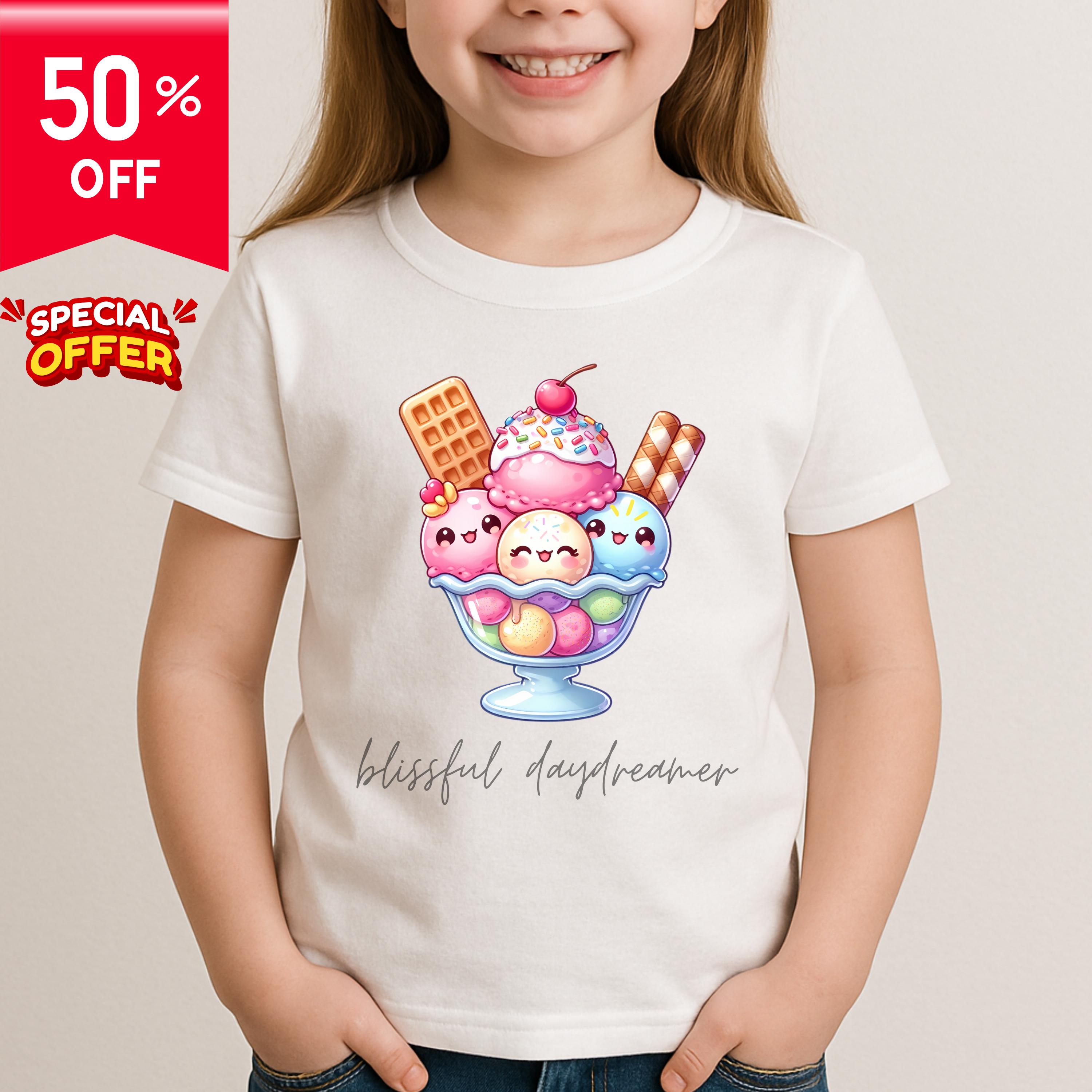 Watercolor Kawaii Ice Cream Sundae PNG, Watercolor Png, Ice Cream Png ...