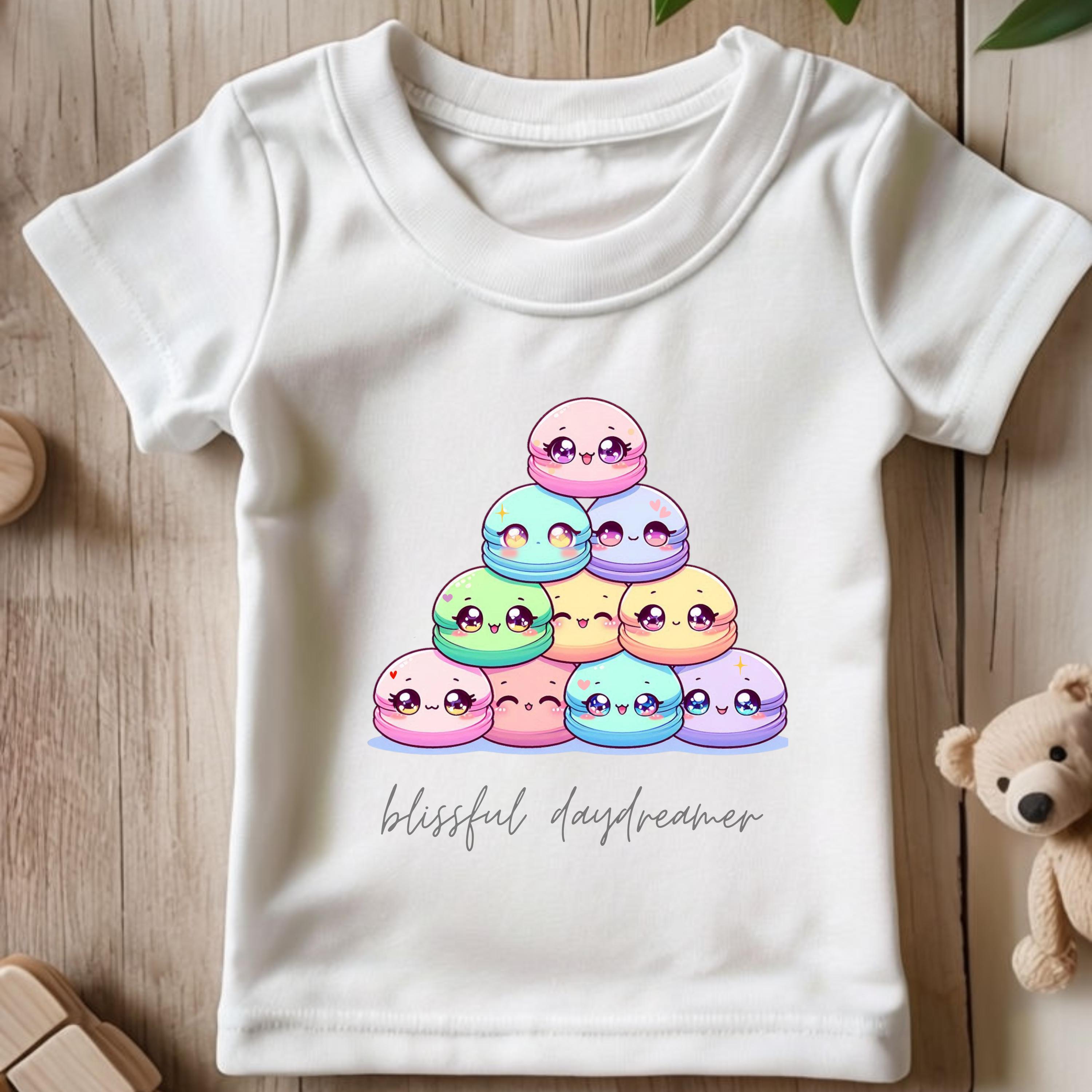 Blushing Macarons Png, Pastel Colors, Chibi Style, Kawaii Png, Kawaii ...