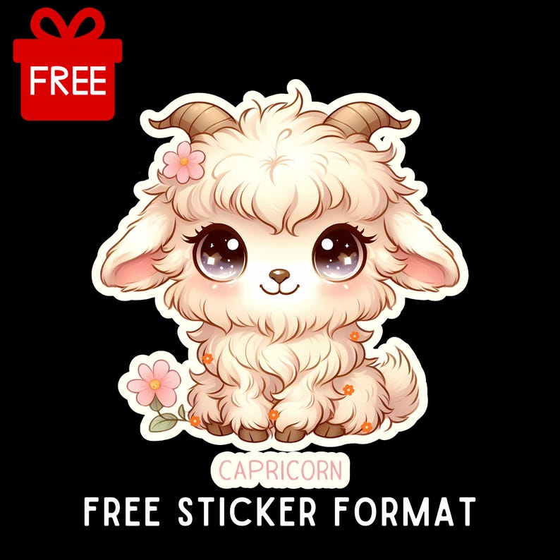 Capricorn Png, Zodiac Png, Zodiac Signs Png, Chibi Png, Chibi Style ...
