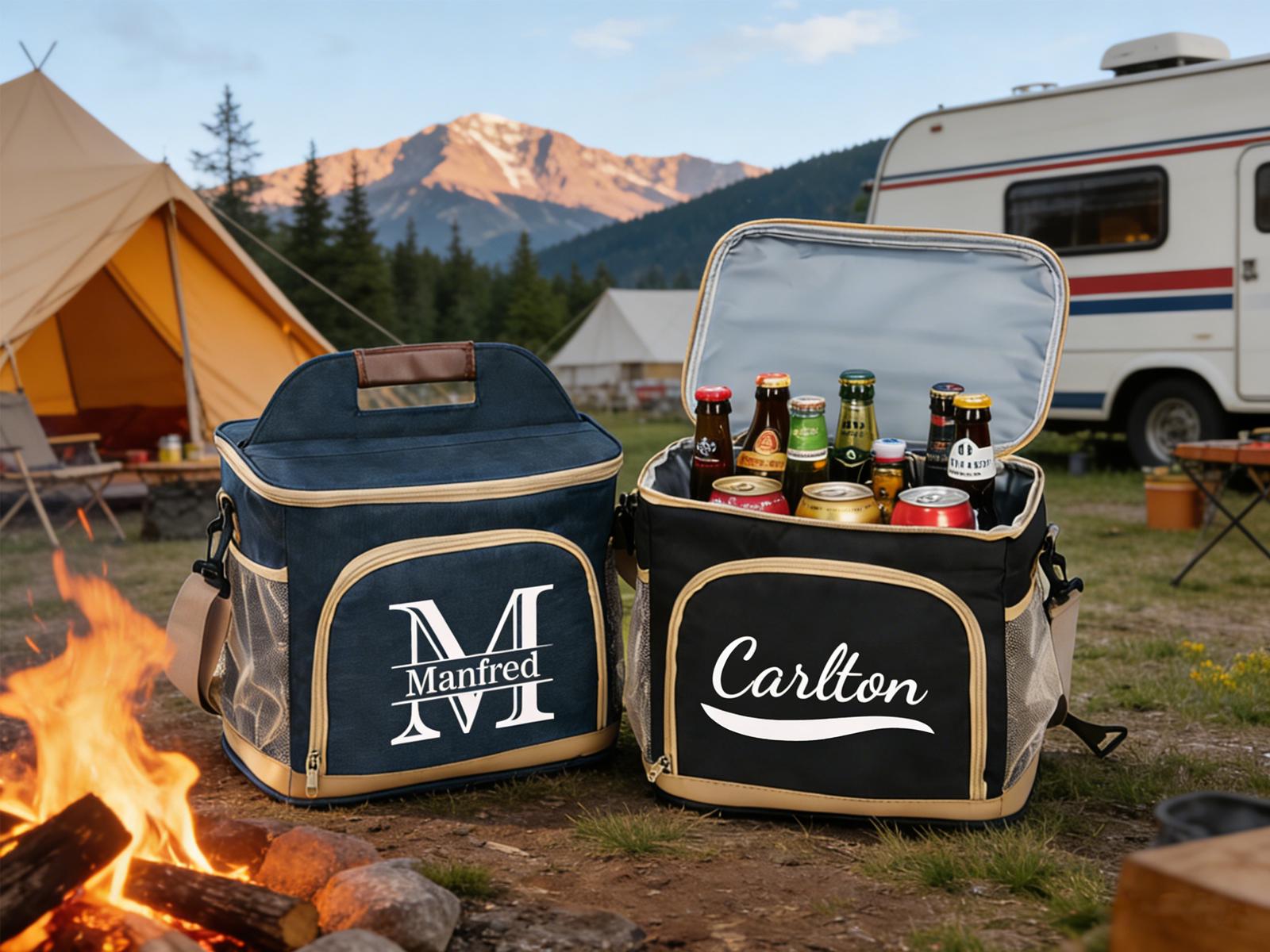Custom Beer Cooler Bag,personalized Insulated Picnic Outdoor Cooler ...