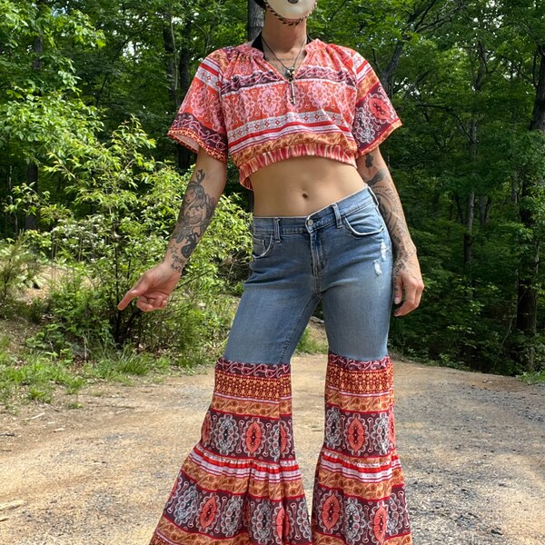 Womens Ruffle Pants - Etsy