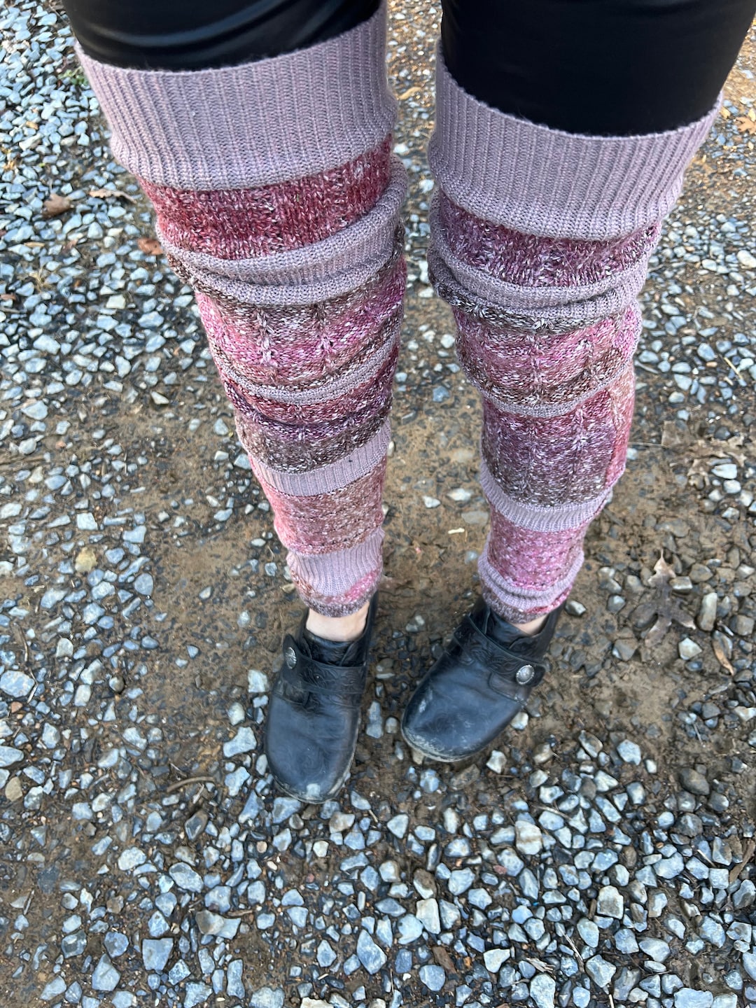 Mauve Soft Super Long Thigh High Ninja Legs Legwarmers - Etsy