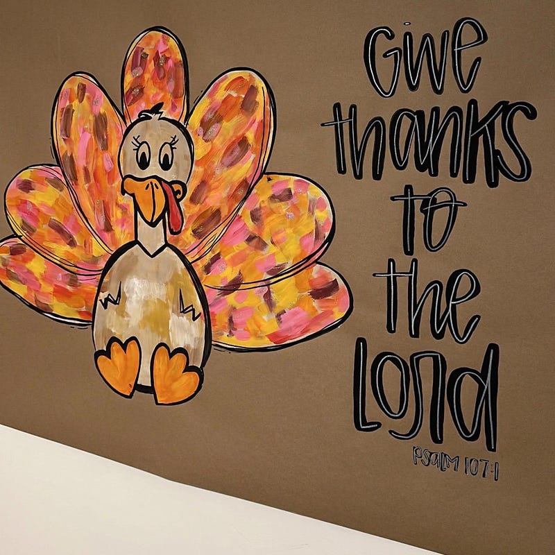 Thanksgiving Banner - Etsy