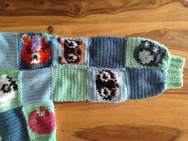 PDF | ACNH Crop Cardigan Crochet Pattern - Etsy