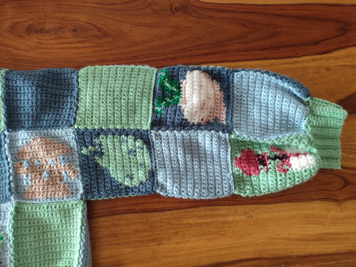 PDF | ACNH Crop Cardigan Crochet Pattern - Etsy