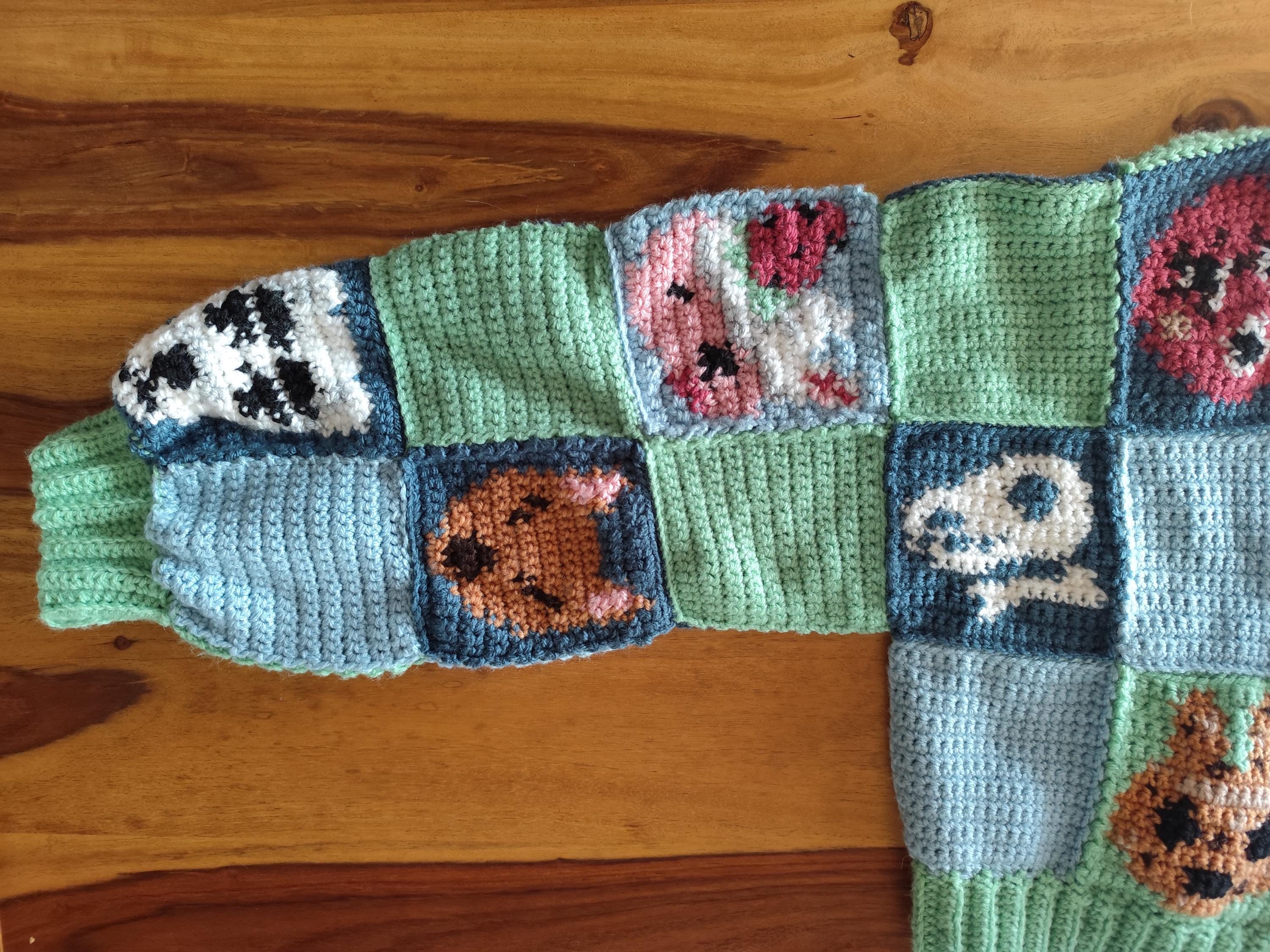 PDF | ACNH Crop Cardigan Crochet Pattern - Etsy