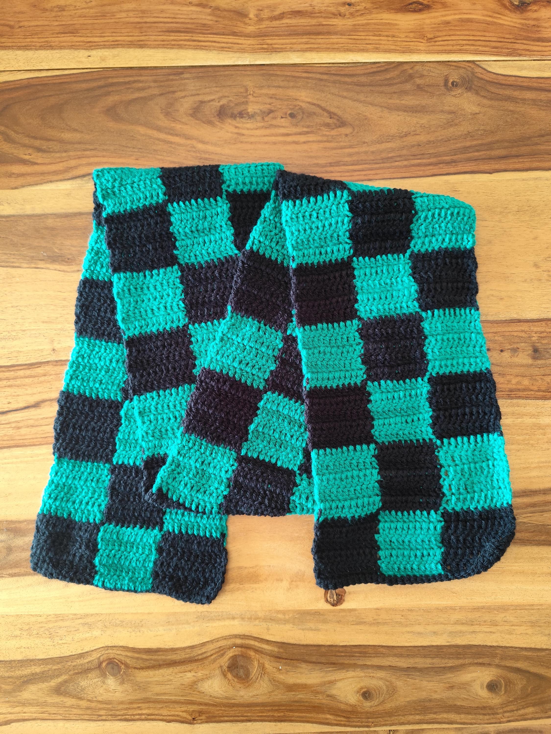 PDF Tanjiro Inspired Scarf Pattern - Etsy