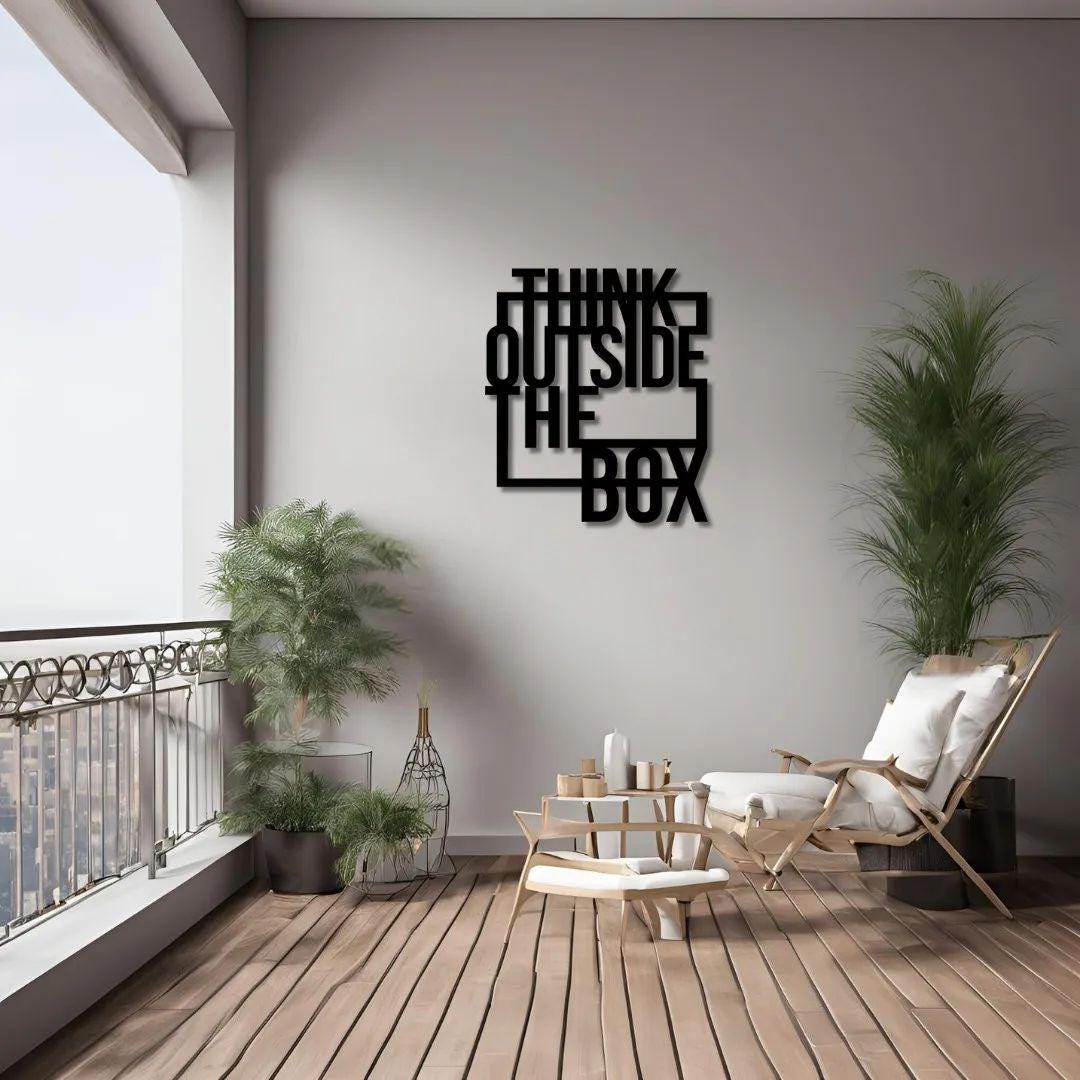 Living Room Decor - Large Metal Wall Decor - Modern Decor - Metal Wall ...