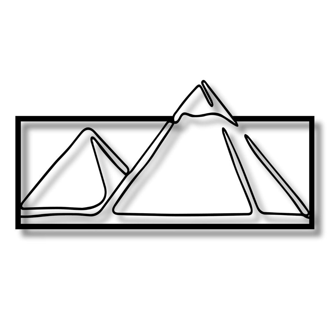 Living Room Decor Large Metal Wall Decor Modern Decor Metal Wall Art ...