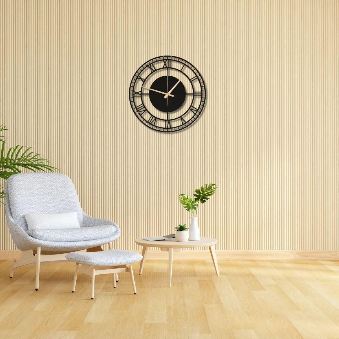 Wall Clocks - Living Room Clock - Wall Clock Decor, Wall Modern, Black ...