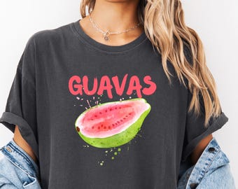 Guava Shirt: Retro Comfort Colors Tropical Graphic Tee - Etsy