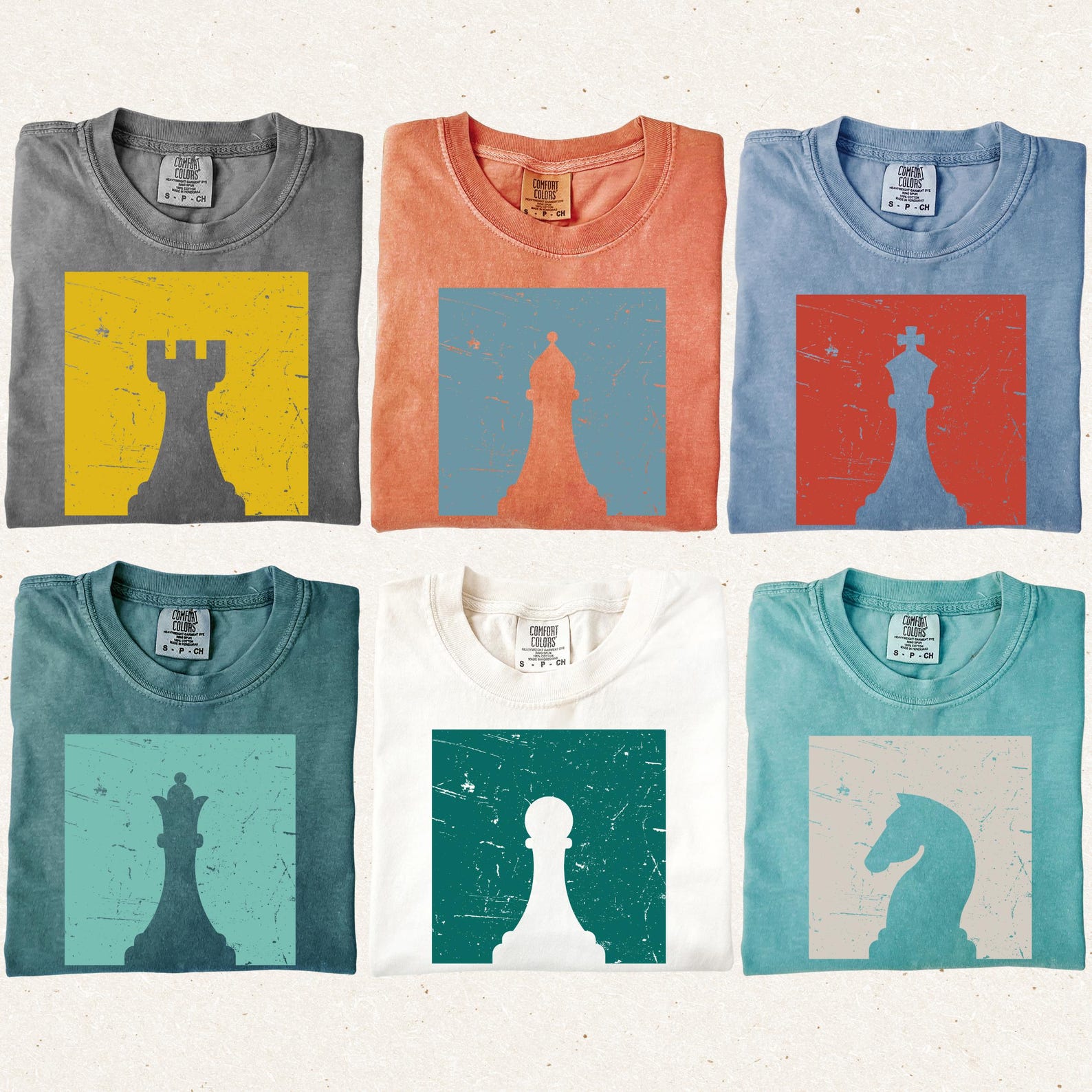 Comfort Colors® Chess Shirts Matching Chess Game Shirts Chess Player ...