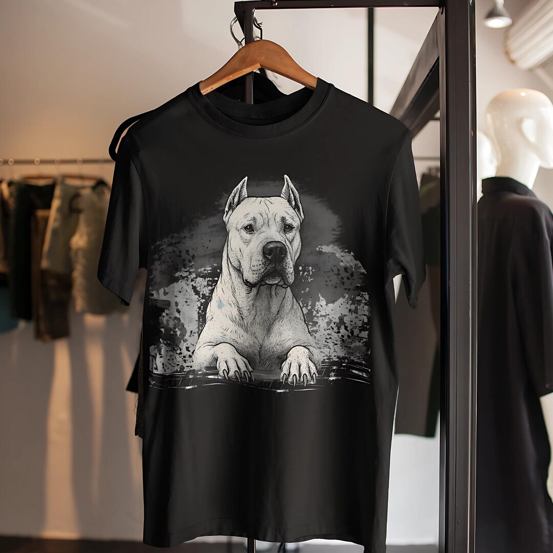 Dogo Argentino Shirt: Chic Dog Lover Graphic Tee - Etsy
