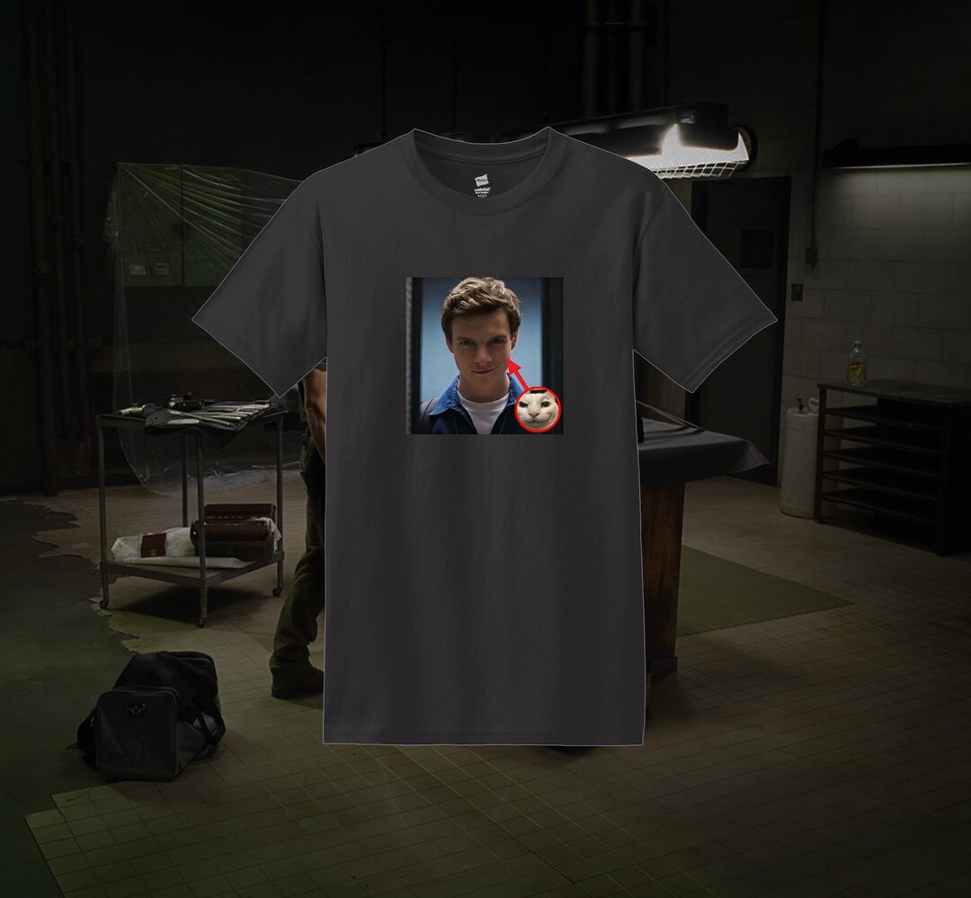 Funny Dexter Original Sin Graphic Tee | Bay Harbor Smirker Meme T-shirt ...