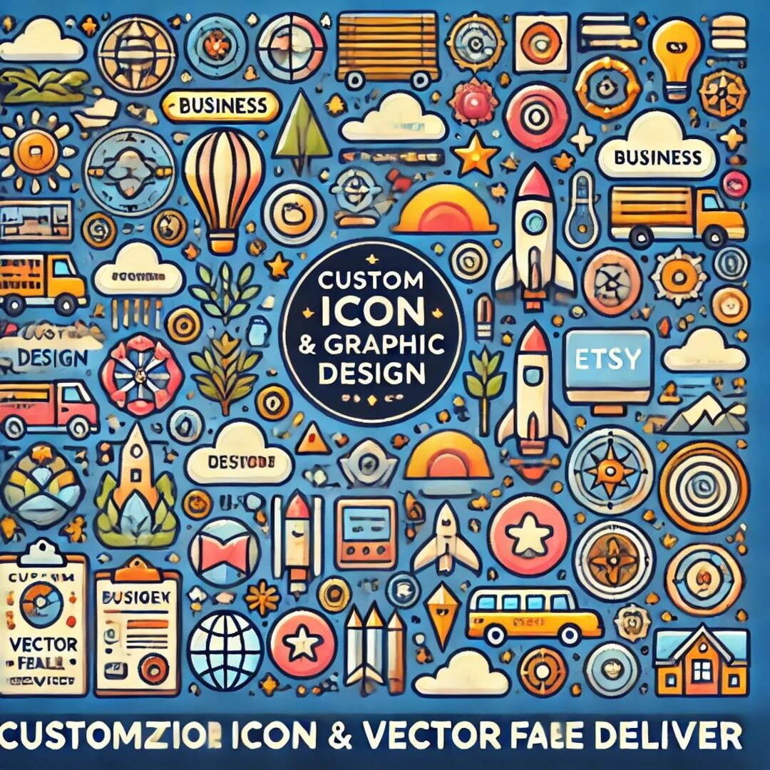 Custom Icons & Graphics | Personalized Digital Art for Apps, Websites ...