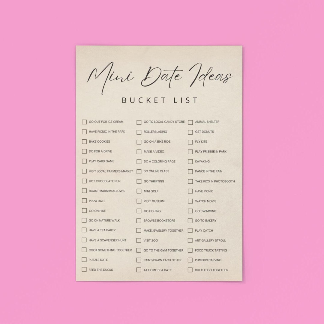 Mini Date Ideas for Couples: Simple Ways to Spark Connection | Fun ...