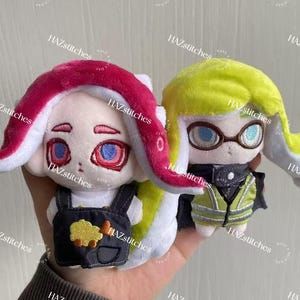 Agent 3 Plush Agent 8 Plush Splatoon Captain Stuffed Toy Doll - Etsy UK