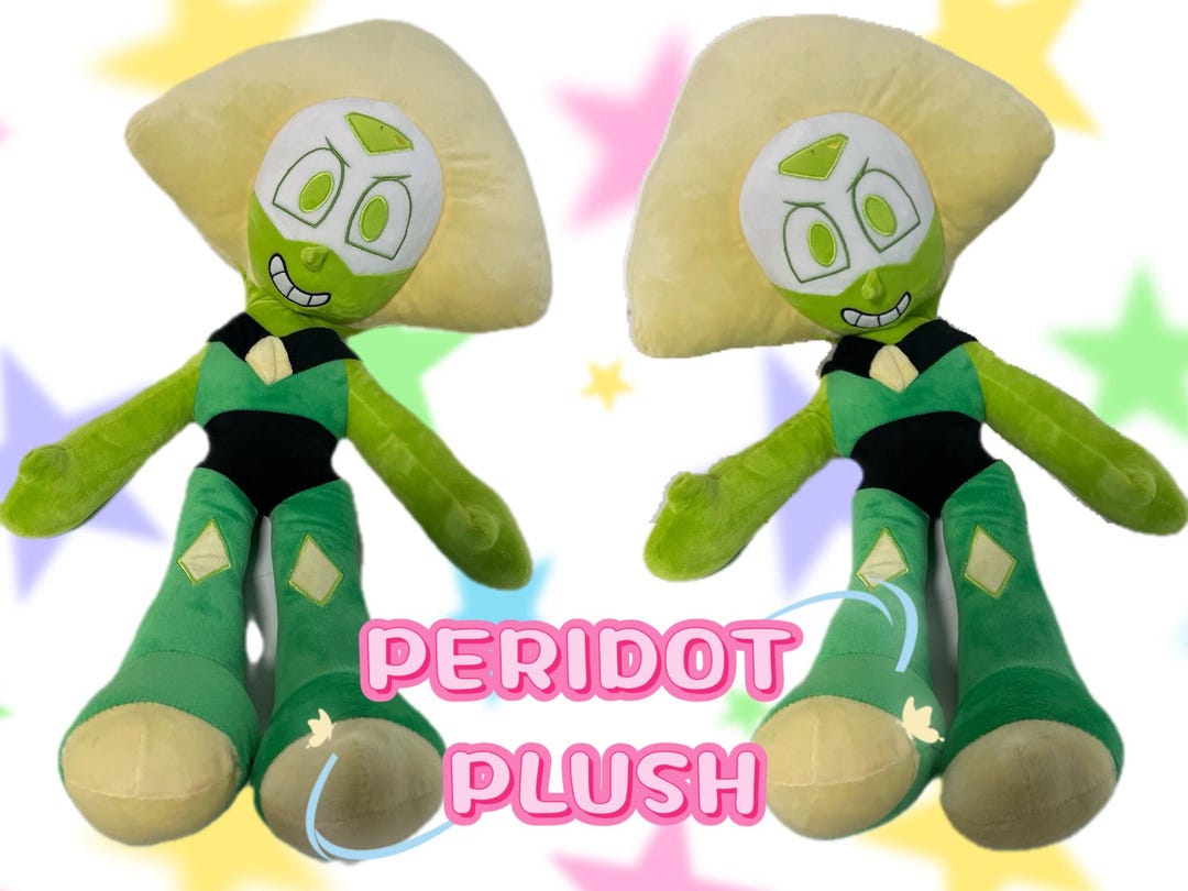 Peridot Plush Doll | Steven Universe Gem Cotton Toy | Handmade ...