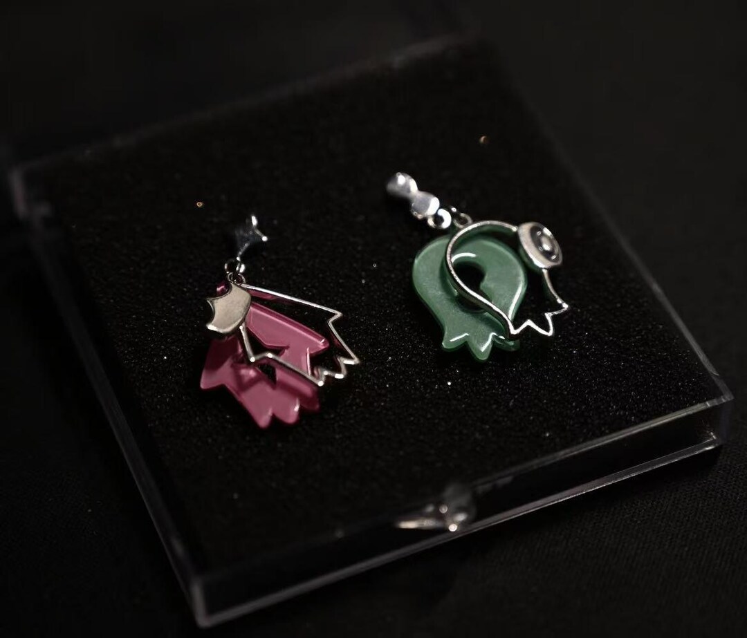 Splatoon Earrings Inkling Octoling Gift for Splatoon Fans - Etsy