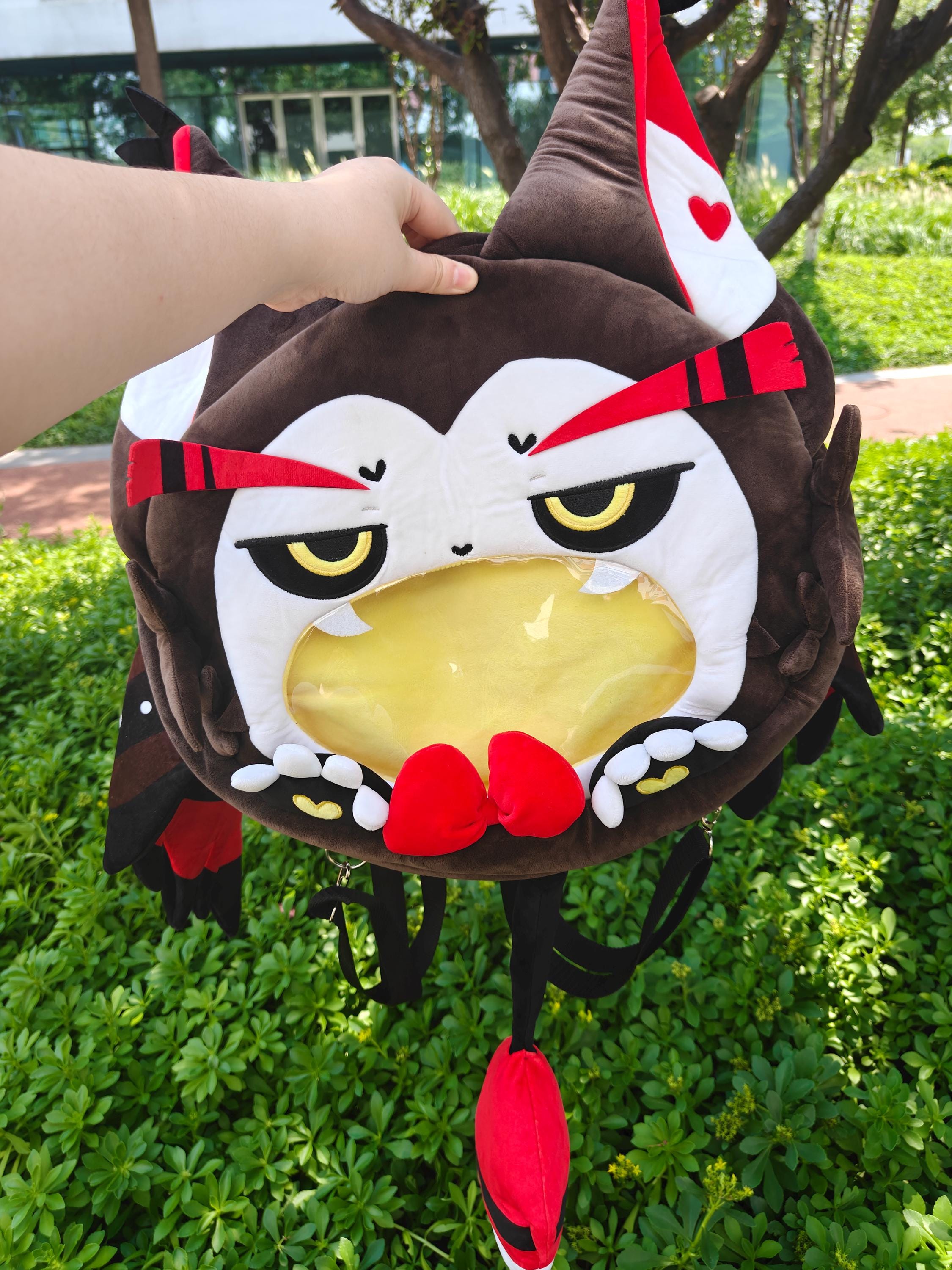Hazbin Hotel Husk Plush Backpack – Handmade Fan Gift - Etsy