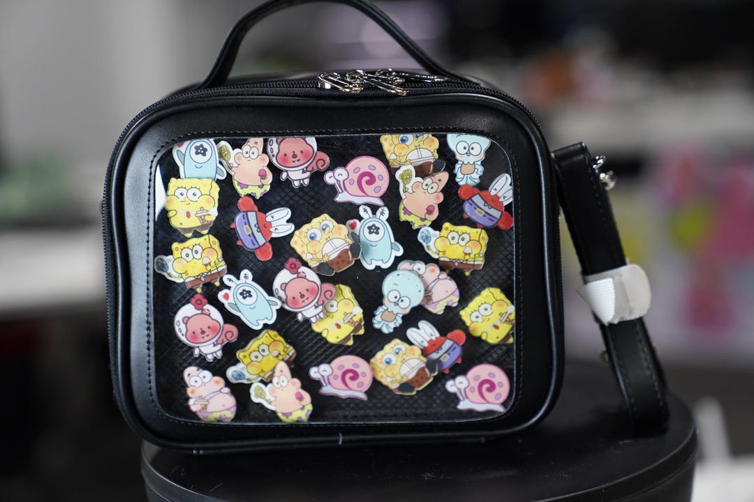 Crossbody Ita Bag Clear Vinyl Display Window - Etsy