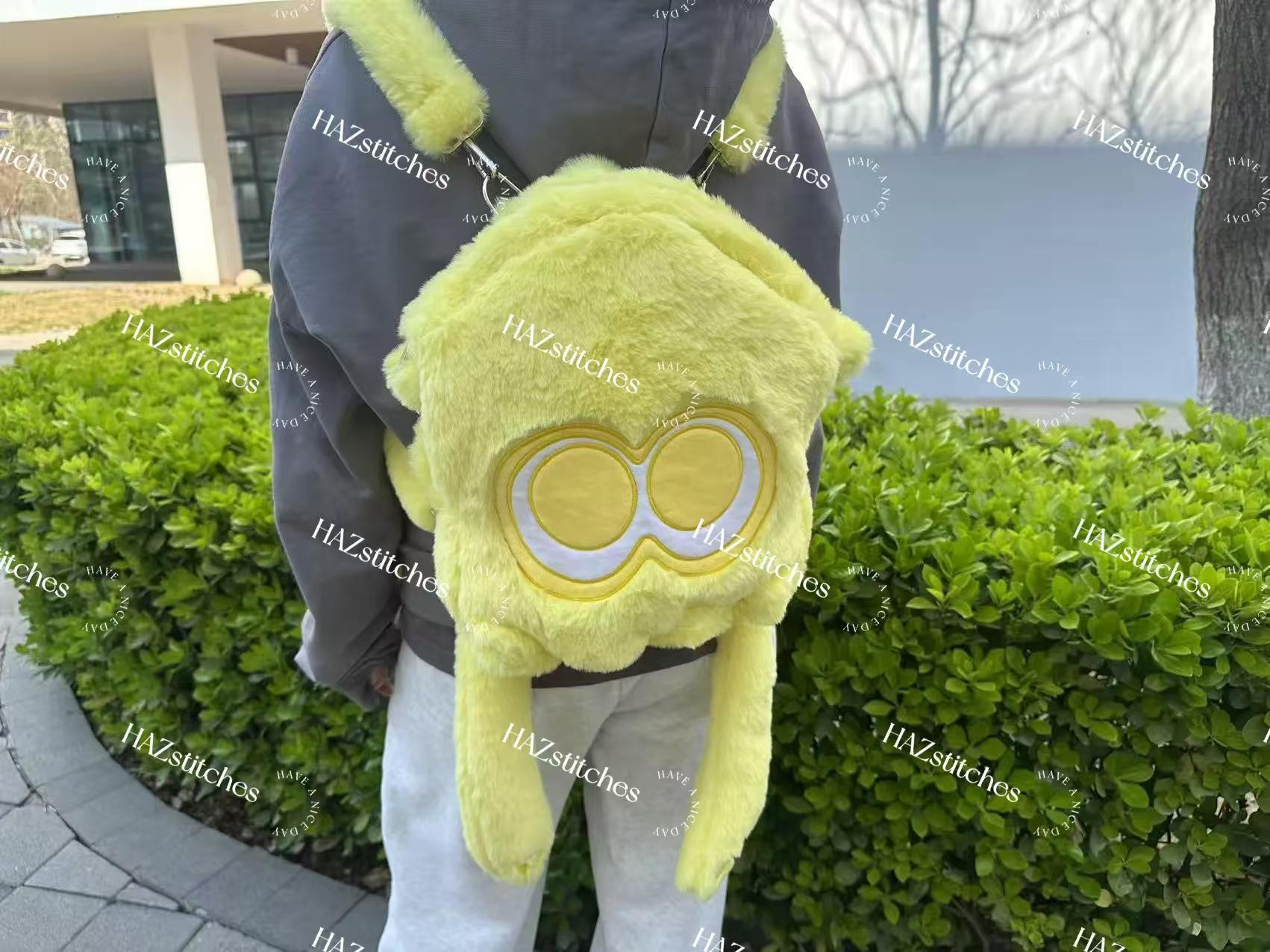 Splatoon-inspired Plush Bag – Handmade Inkling Plush From Splatoon 3 ...