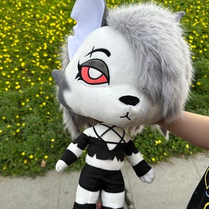 Loona Plush Helluva Boss Cute Chibi Doll – Handmade Q-version Big Head ...