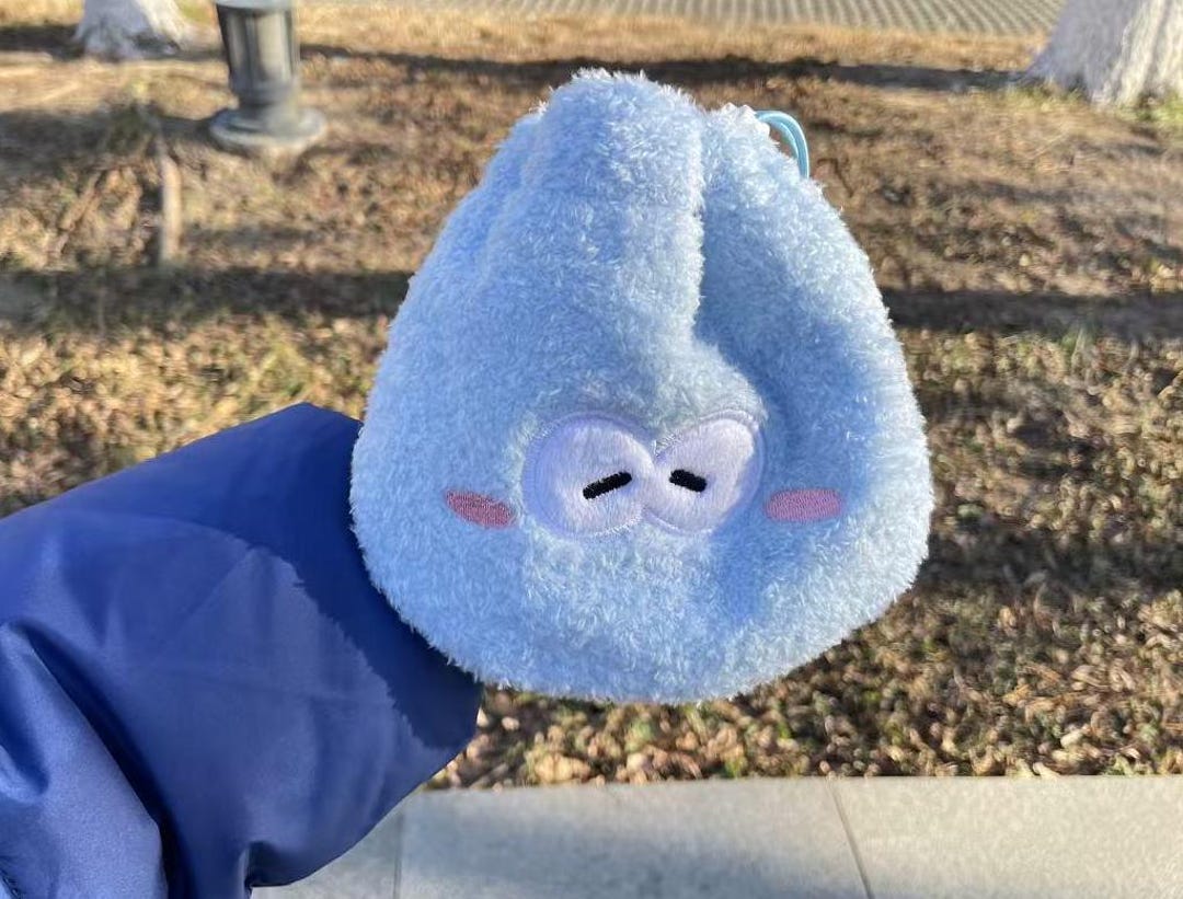 Splatoon Jellyfish Cosmetic Bag Storage Bag - Splatoon Style Plush ...