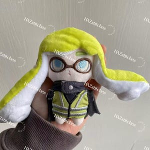 Agent 3 Plush Agent 8 Plush Splatoon Captain Stuffed Toy Doll - Etsy UK