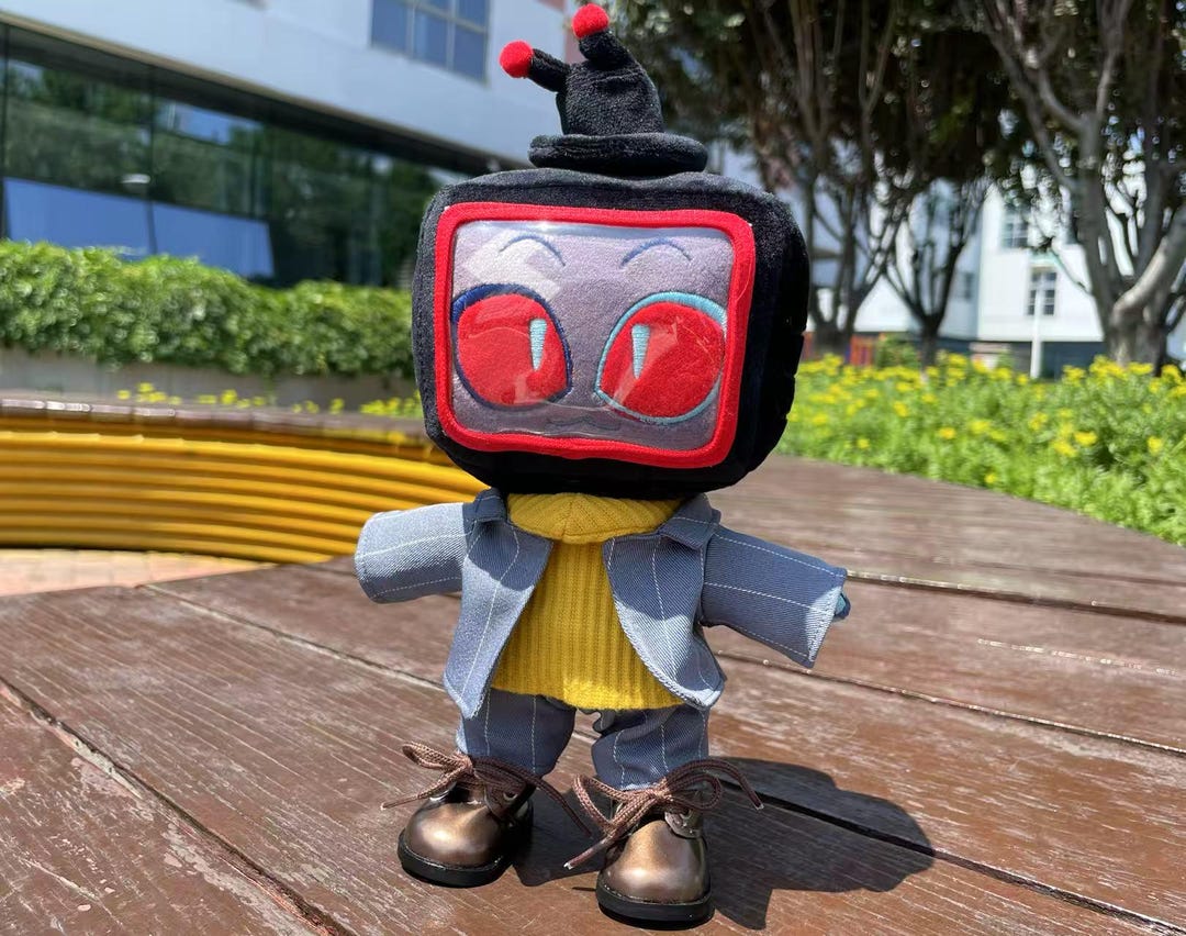 Hazbin Hotel Vox Plush – 20cm | Handmade | Perfect for Fans ...