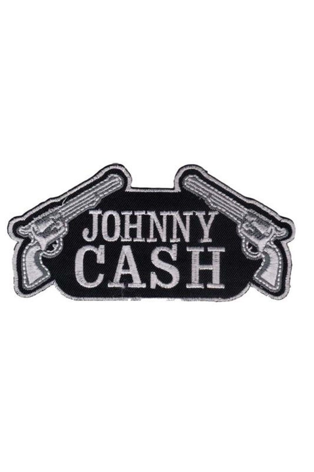 Johnny Cash Revolver Embroidered Patch Badge Applique Iron on 382296 - Etsy