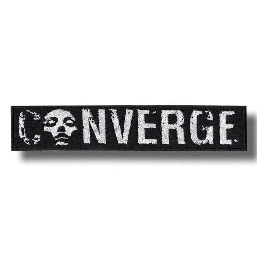 Converge Patch Badge Applique Embroidered Iron on 061955 - Etsy