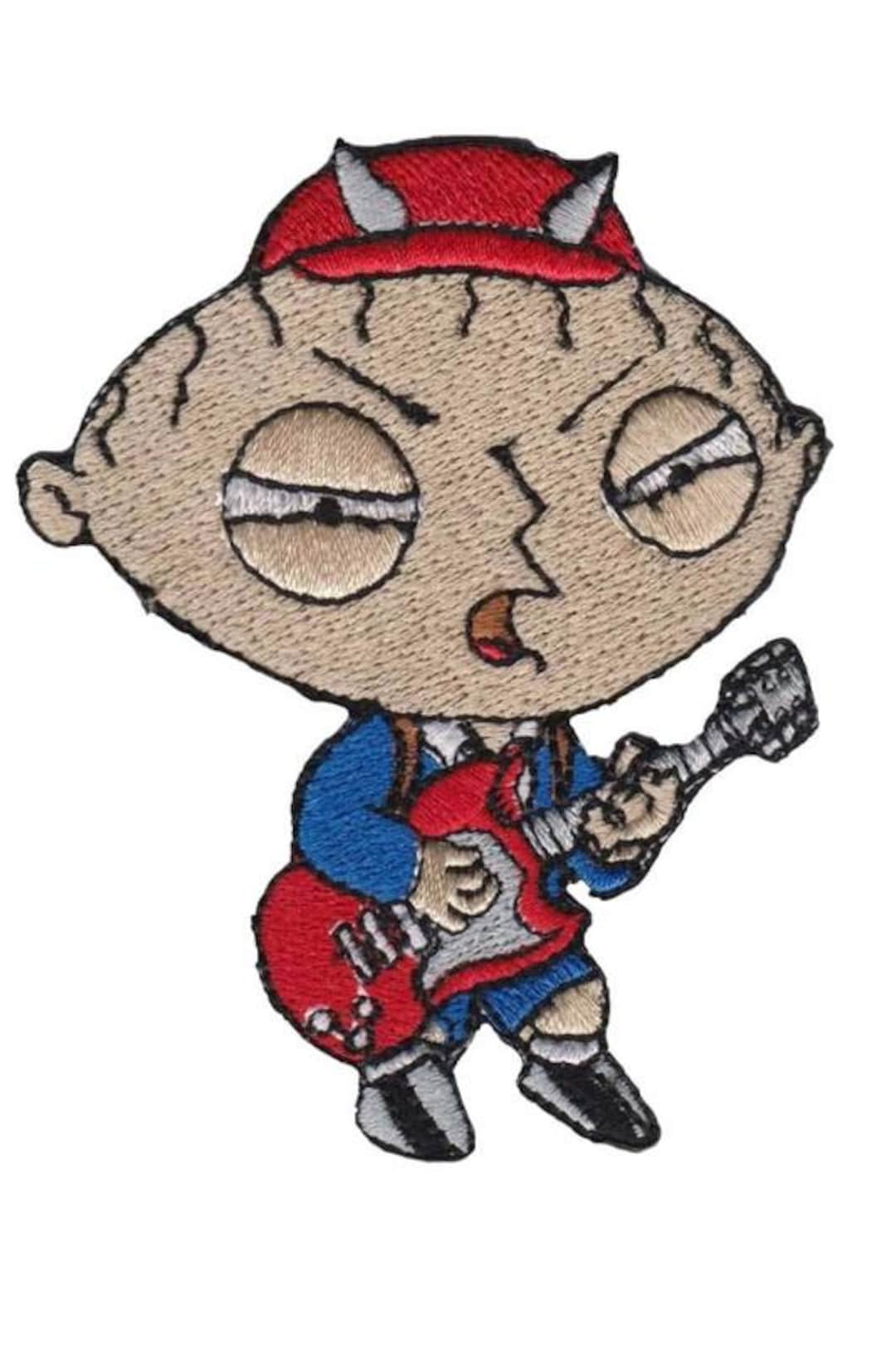 Ac Dc Acdc Family Guy Stewie Embroidered Patch Badge Applique Iron on ...