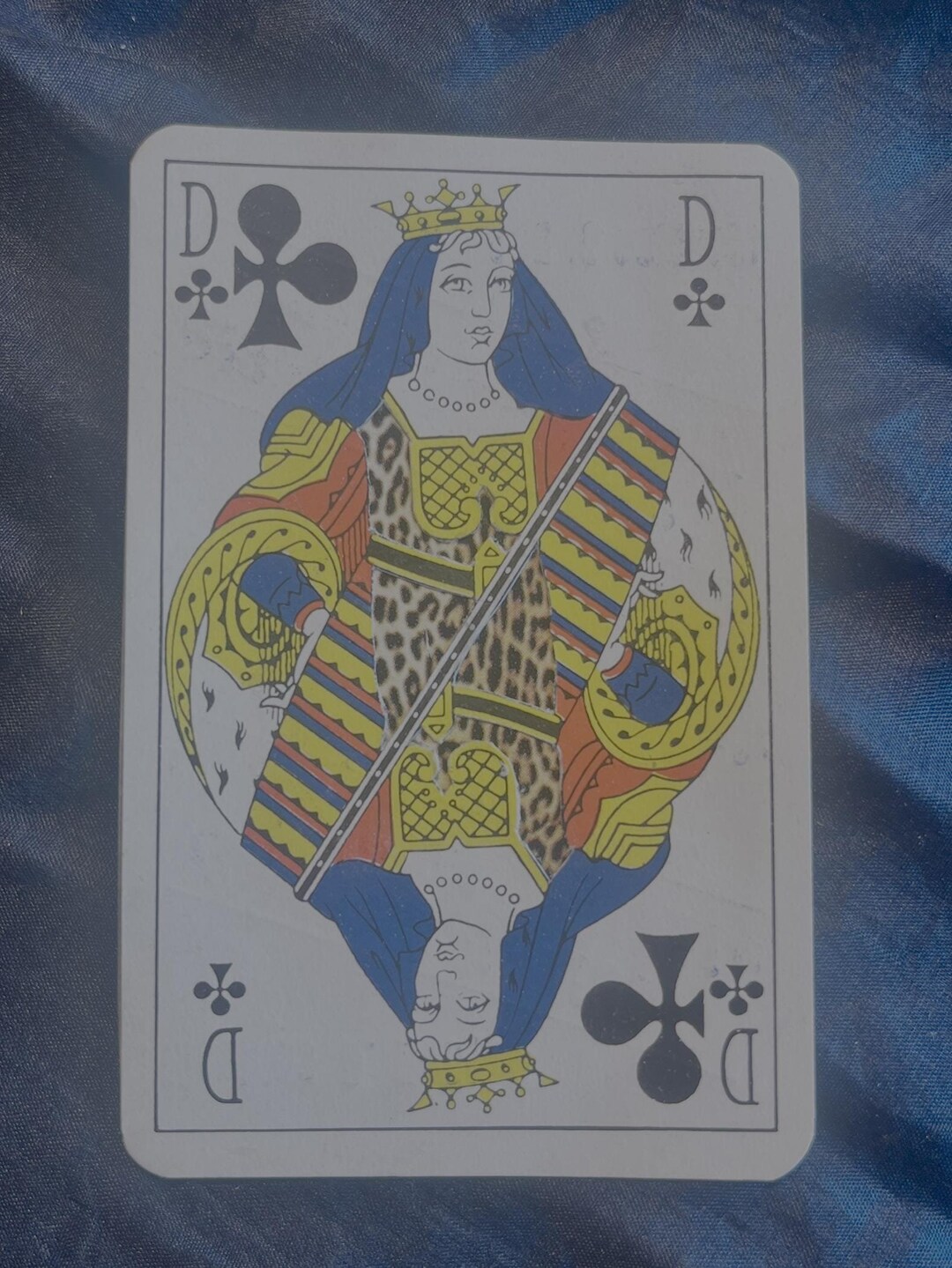 Collage Art, Vintage French Playing Cards, Handmade Original Collage - Etsy