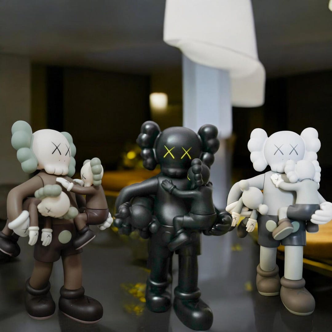 Inspired by KAWS Rare 'kaws Clean Slate' Figure Modern Hypebeast Statue ...