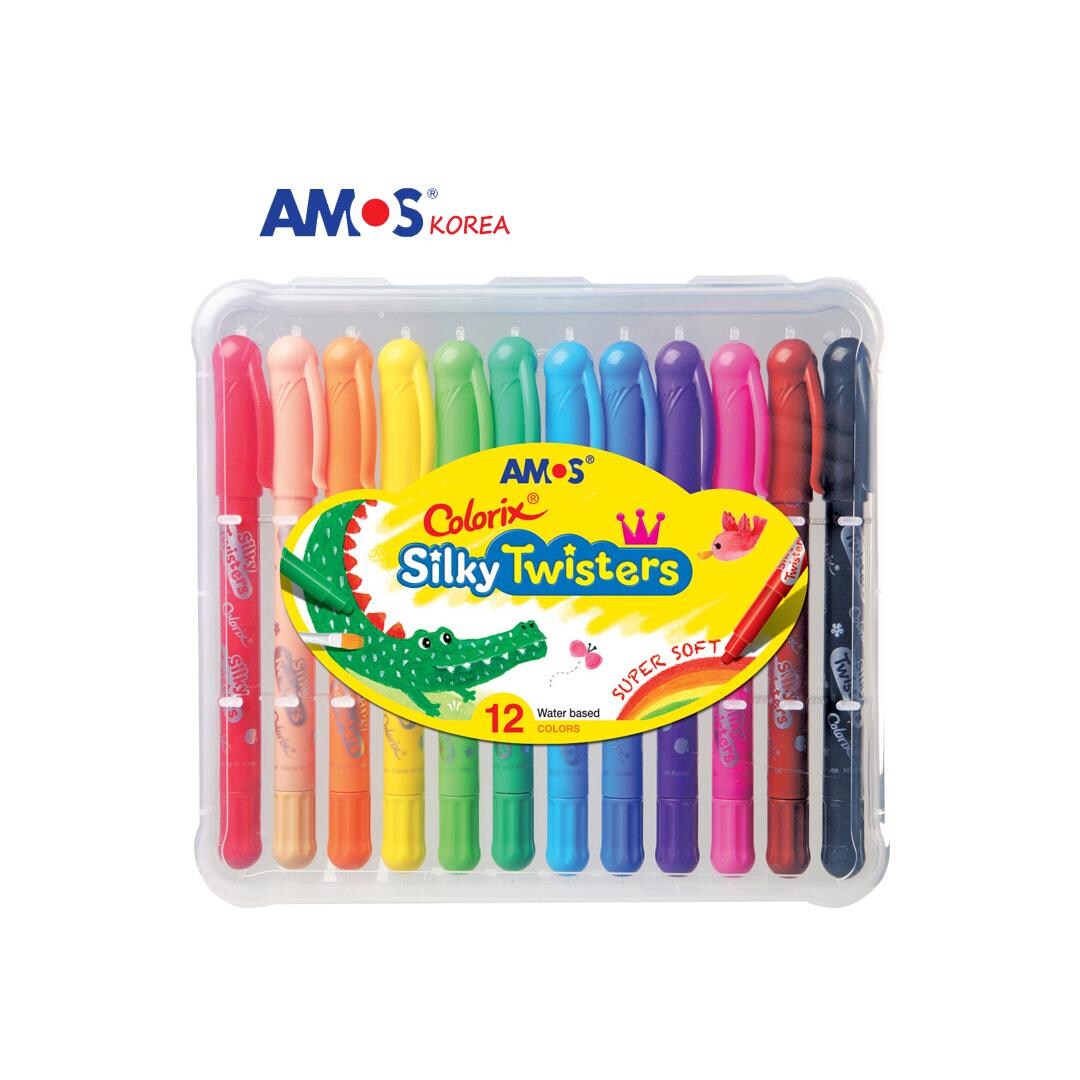 Colorful Silk Twisters: Perfect Art Color Pencil for Kids and Parties ...