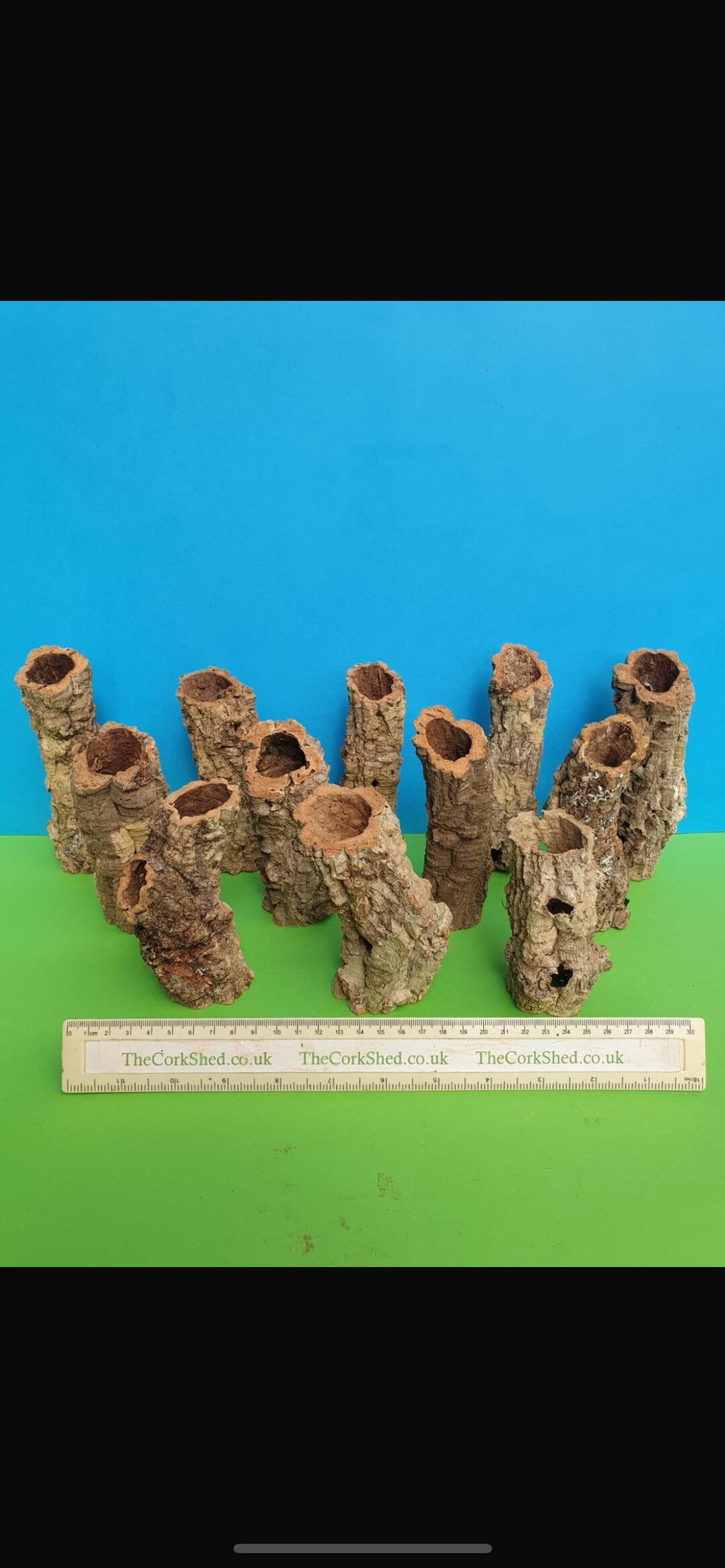 500grams of Small Cork Bark Tubes - Etsy UK