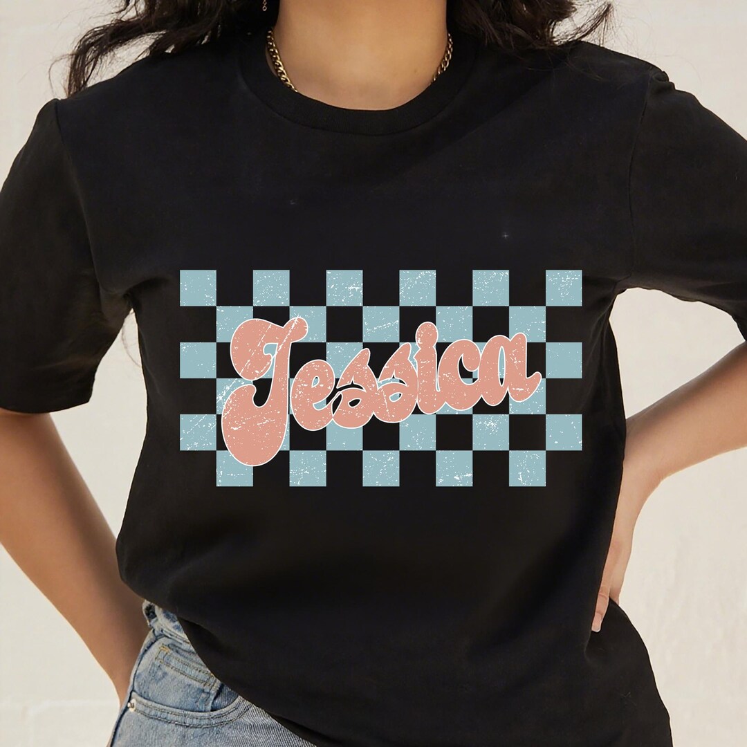 Custom Retro T Shirt With Text, Personalized 80's Vintage T Shirts With ...