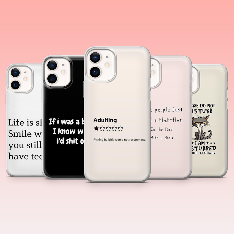 Quote iPhone Case - Etsy UK