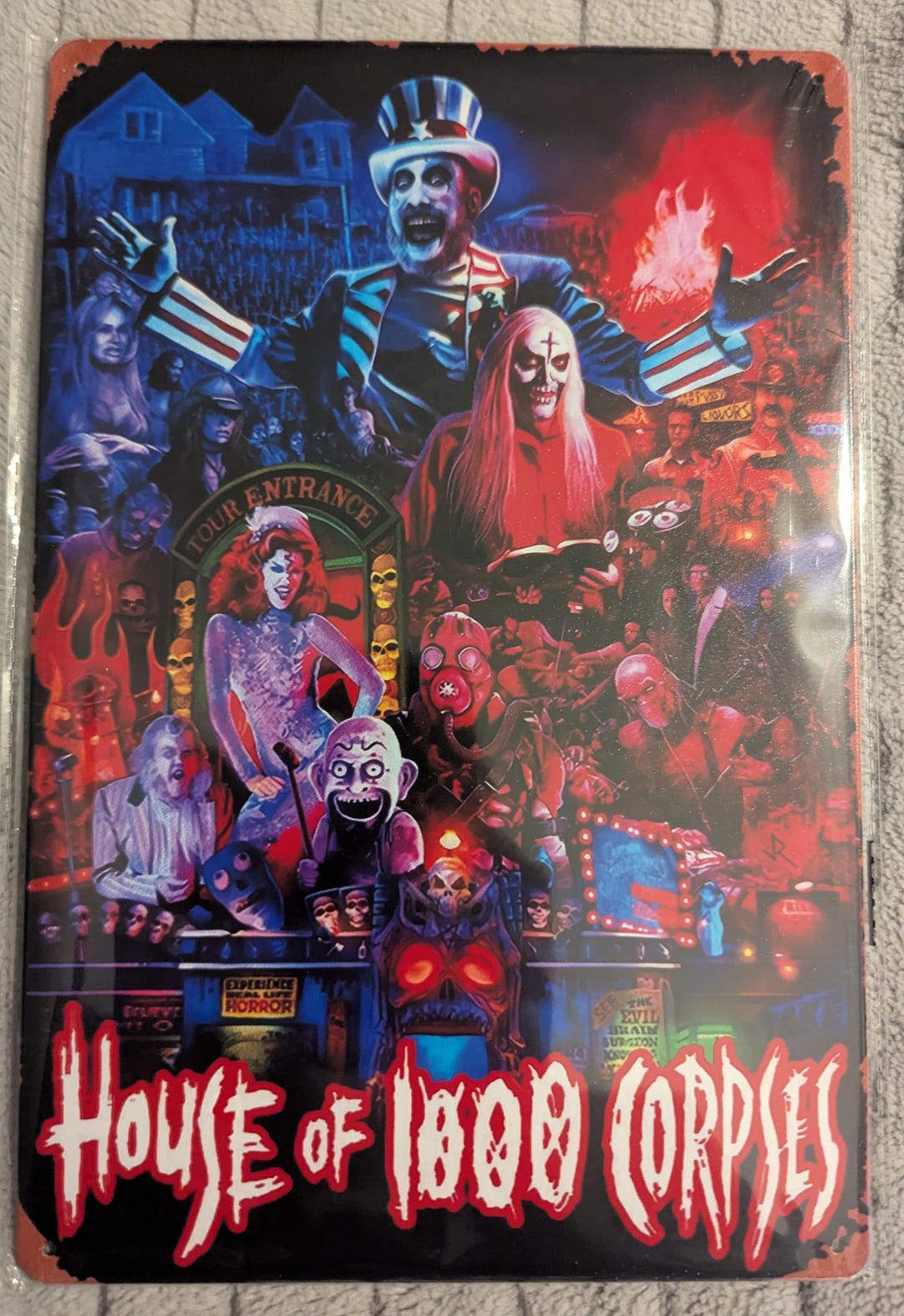 House of 1000 Corpses Metal Display - Etsy