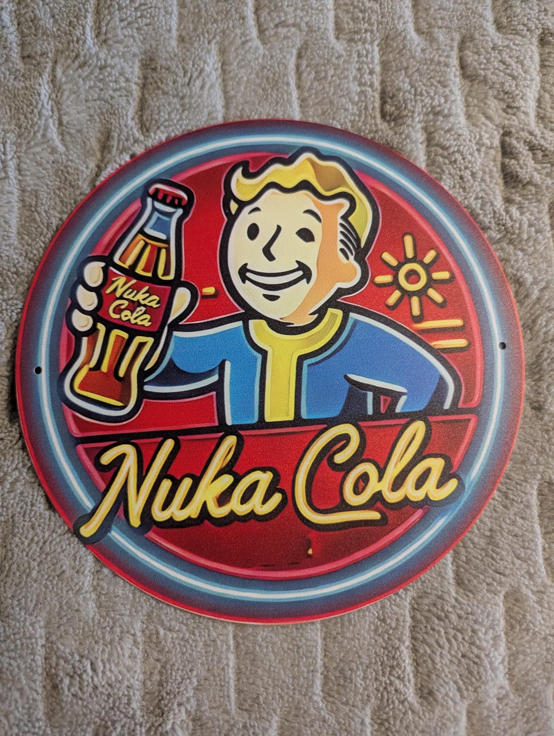 Fallout Nuka Cola Memorabilia Metal Display Sign - Etsy