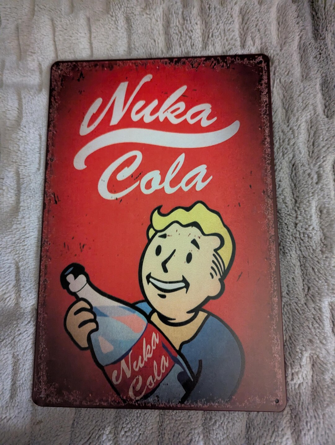 Fallout Metal Display Sign - Etsy