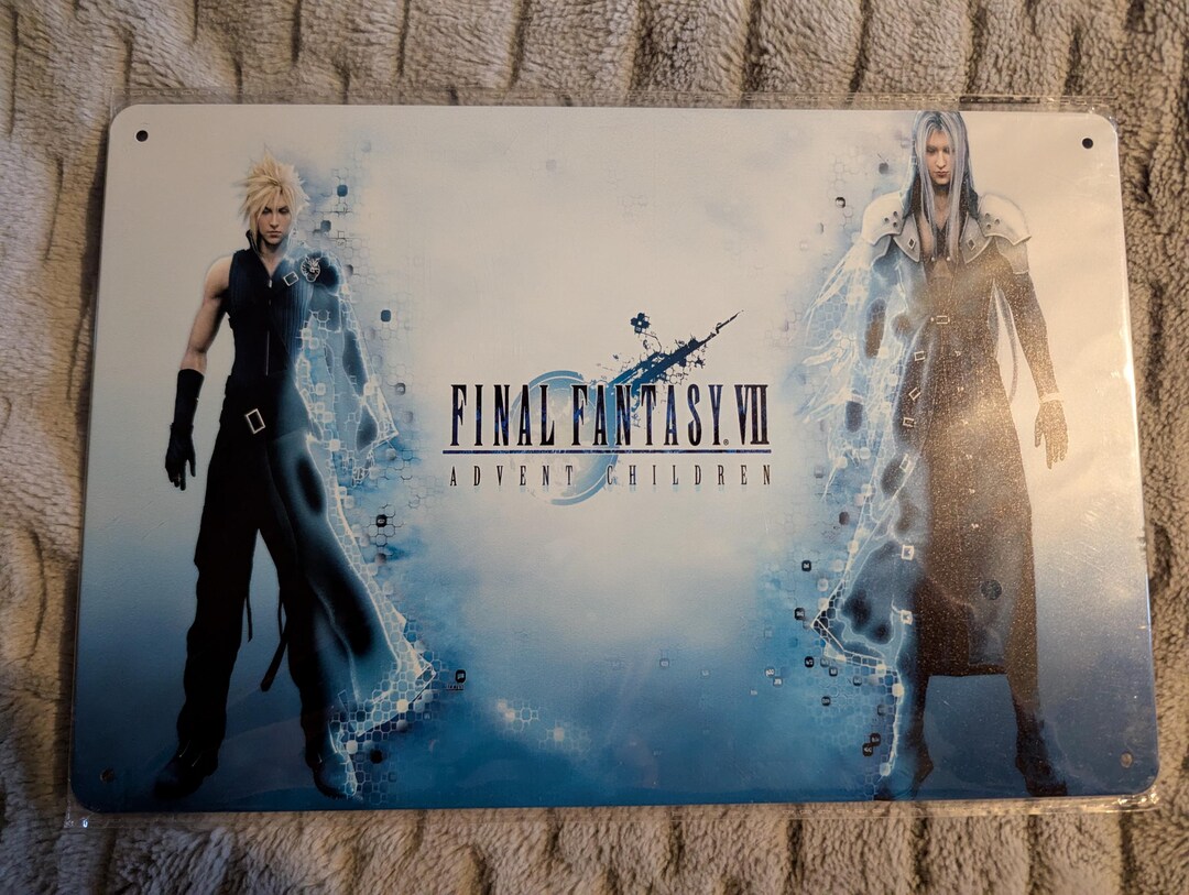 Final Fantasy Metal Display Sign - Etsy