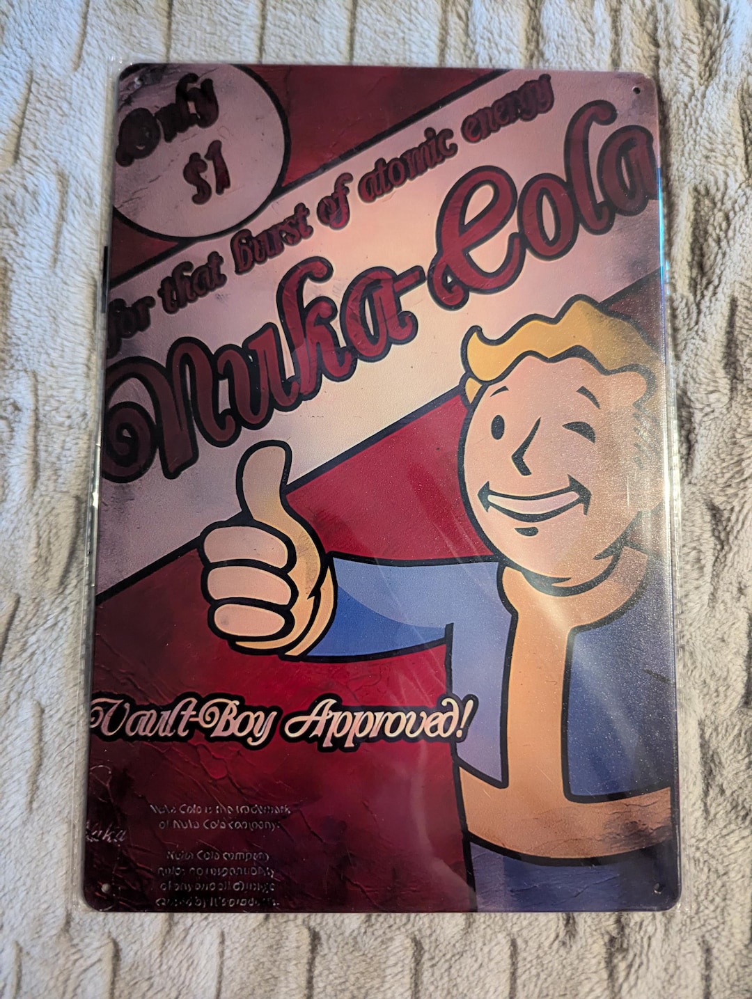Fallout Metal Display Sign - Etsy