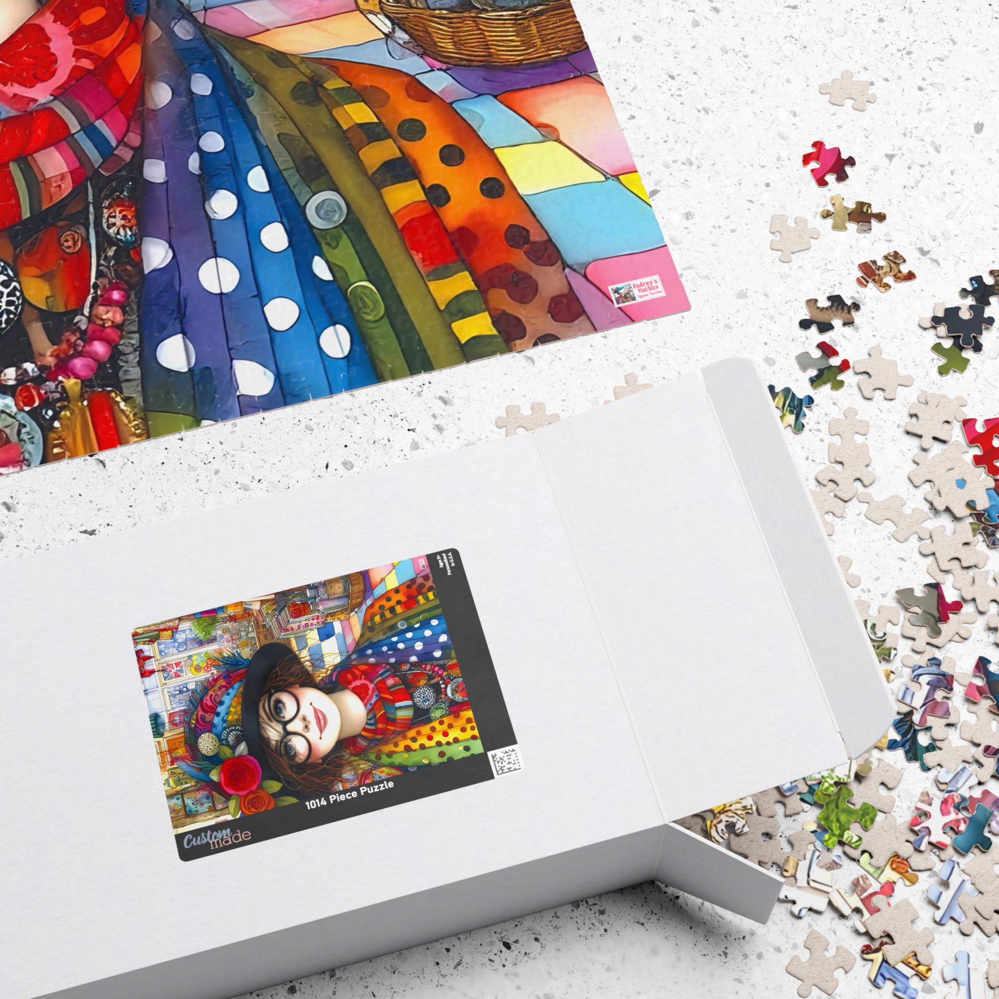 Quirky Treasures Jigsaw Puzzle US: Whimsical Bric-a-brac Store (110 ...