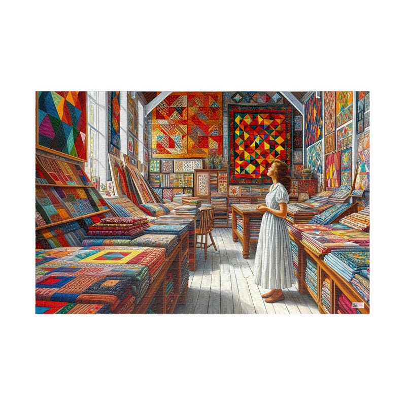 Jigsaw Puzzle Quilt Pattern - Etsy