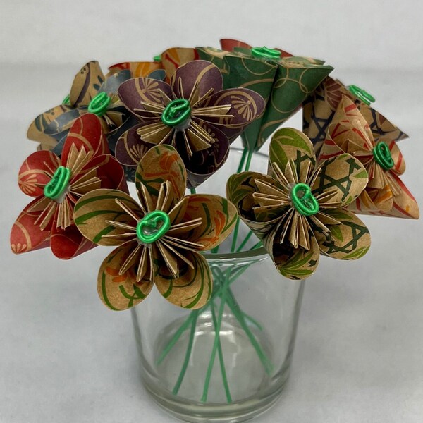 Origami Flowers - Etsy
